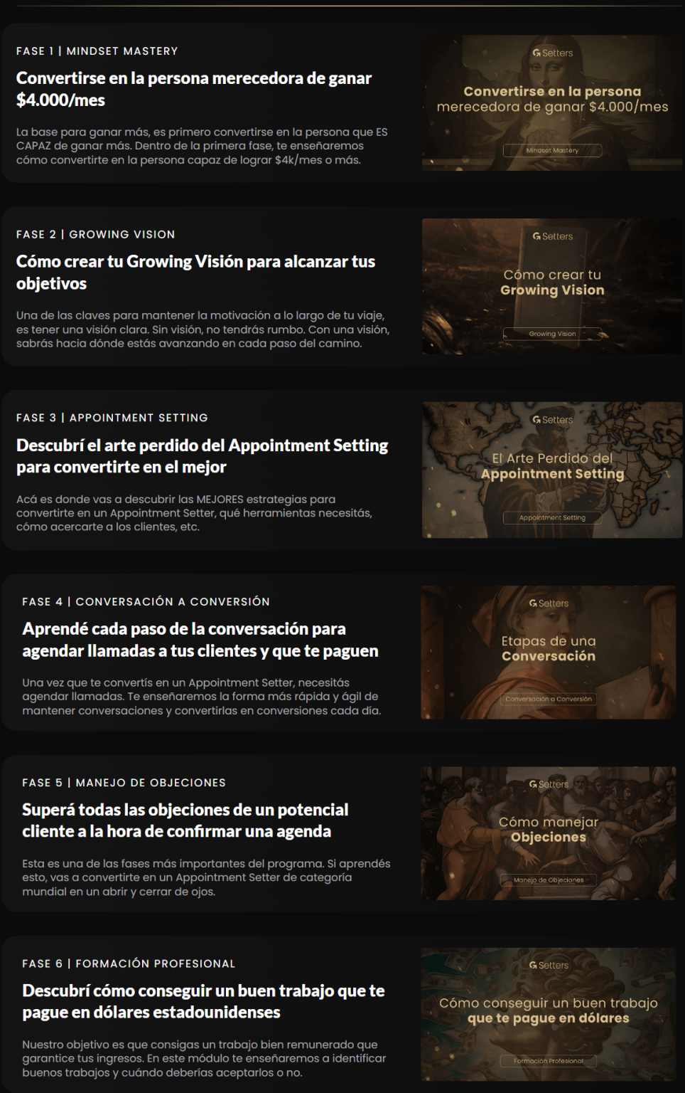 Curso Growing Setters Agustin Nievas - Tus Cursos Muy Baratos